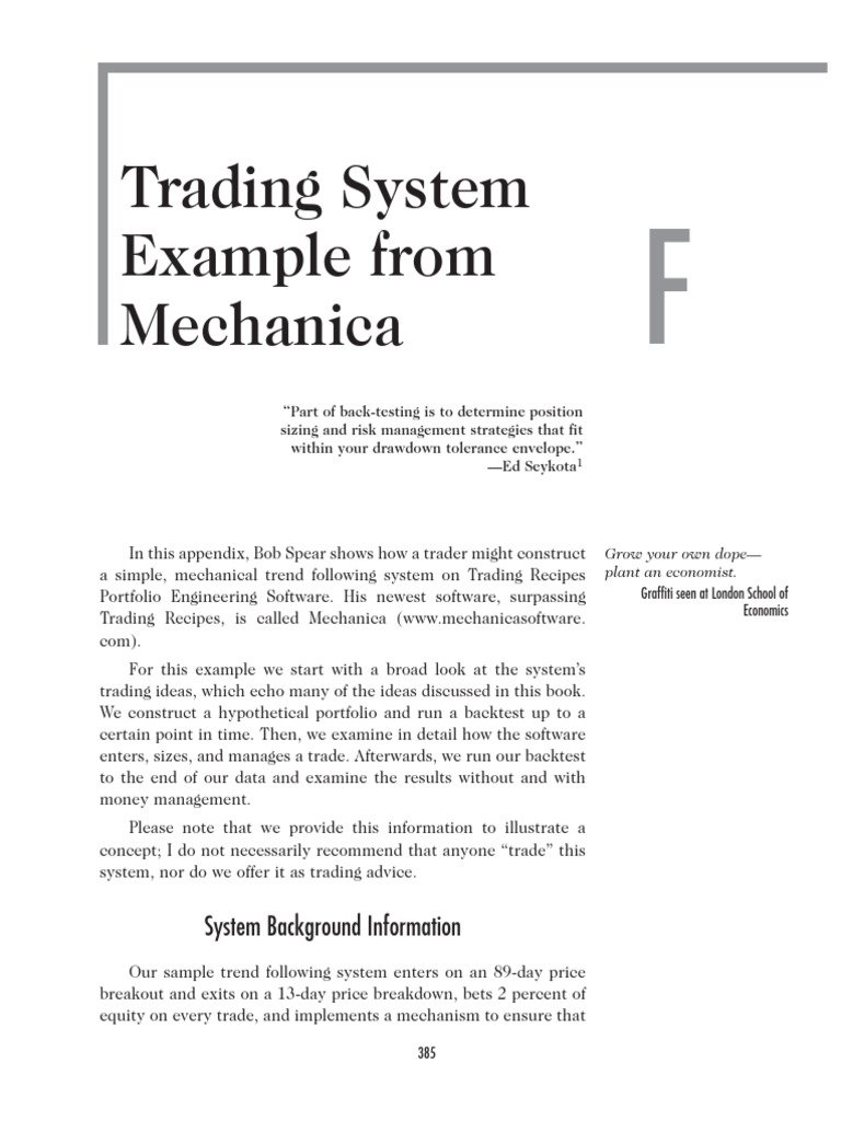 Trend Trading System | PDF