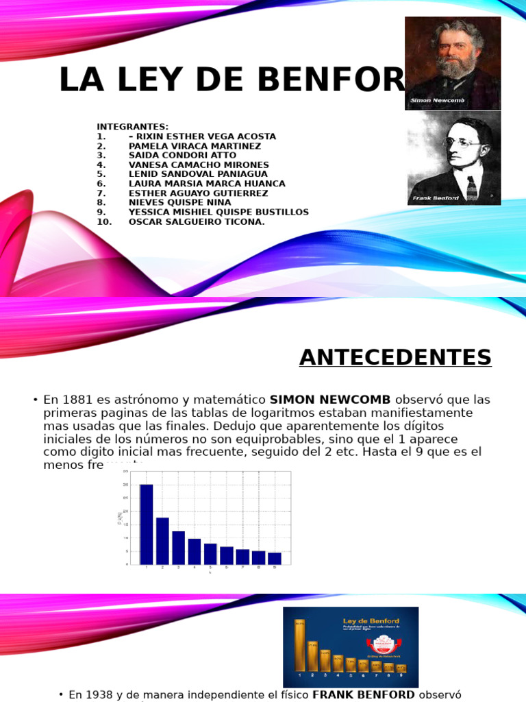 La Ley de Benford Ul-3 | PDF | Auditoría