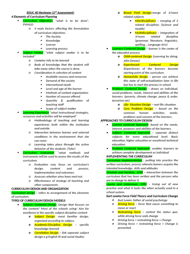 REVIEWER | PDF