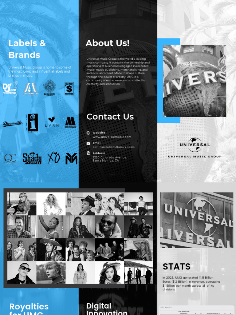 Universal Music Group Brochure | PDF