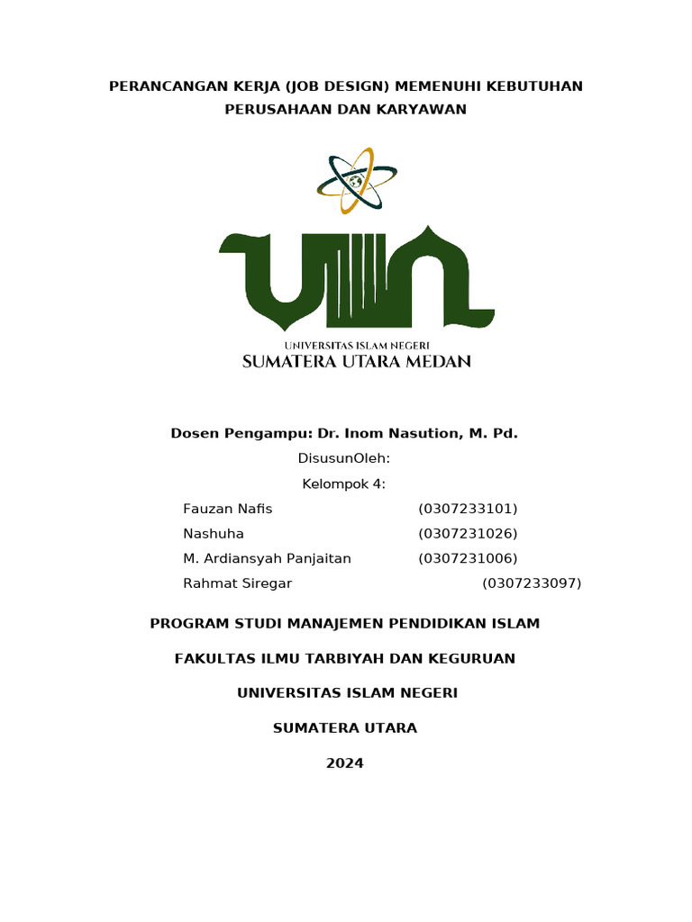 Kelompok 4 MSDM | PDF