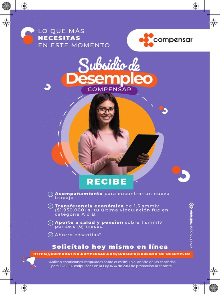 Volante Seguro Al Desempleo 2024 | PDF