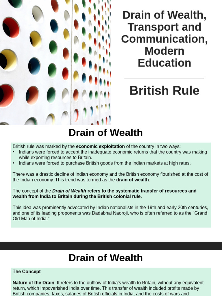 Drain Transport Communication Education | PDF