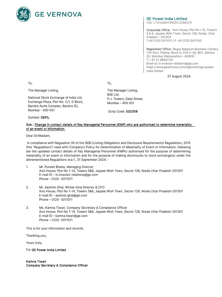 GEPIL 27082024111933 Materiality | PDF