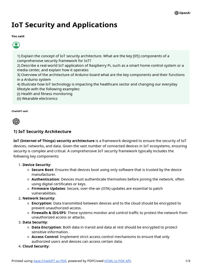 Iot Security And Applications Pdf Internet Of Things Security