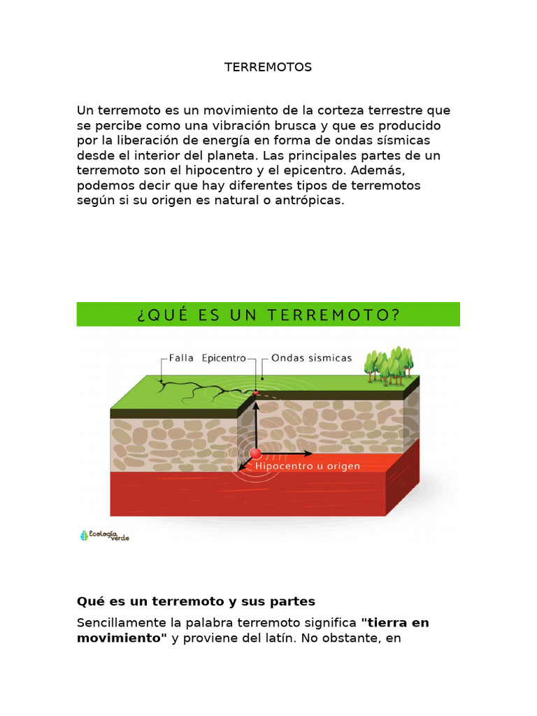 TERREMOTOS | PDF