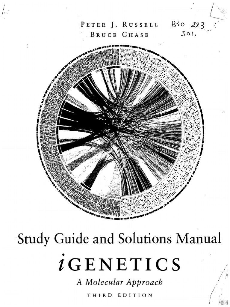 IGenetics Solution Manual | PDF