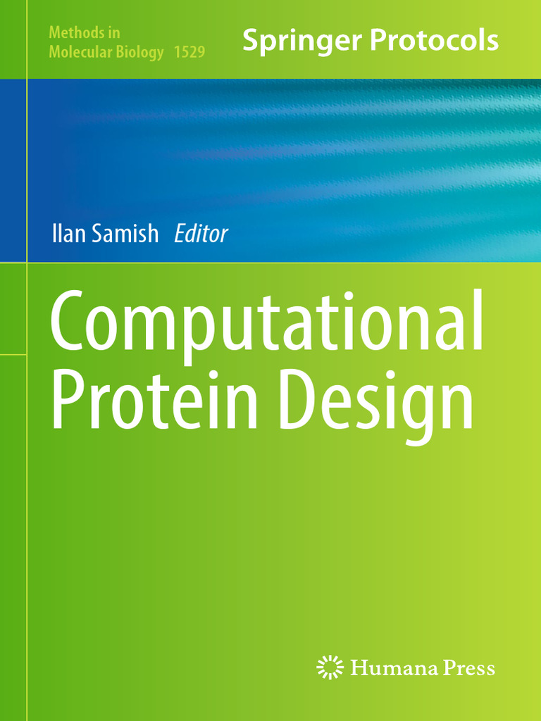 Computational Protein Design 2017 | PDF