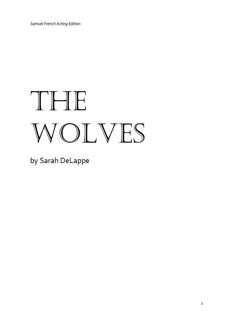 Wolves Calling Script Sample | PDF