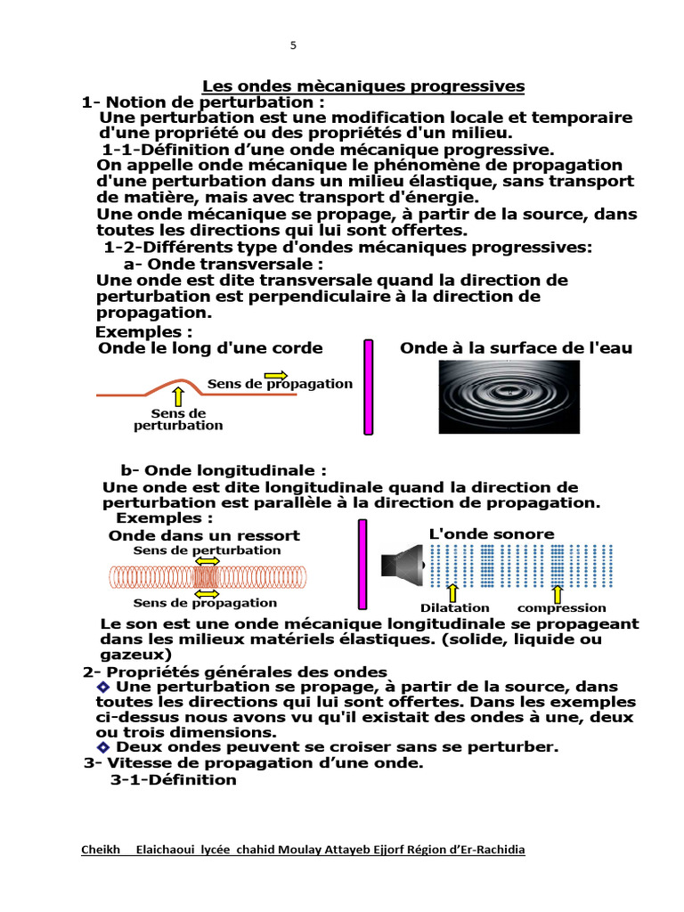 Cours 9 (PR Cheikh Elaichaoui) | PDF
