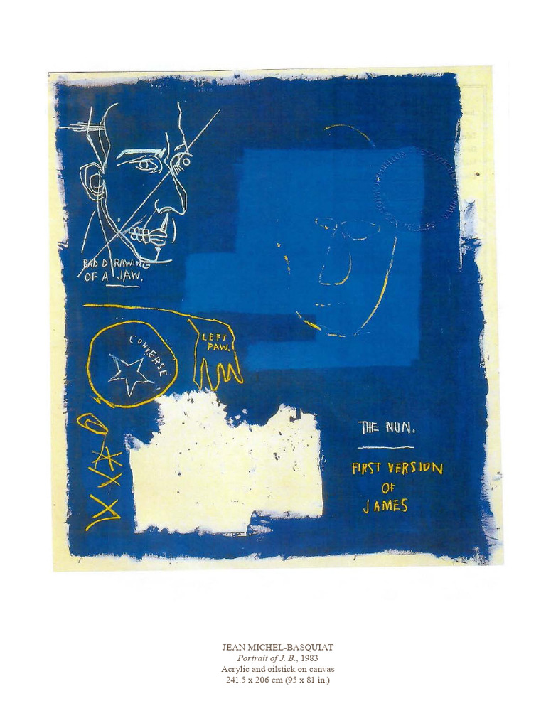 JEAN-MICHEL BASQUIAT 1983 Portrait of J B | PDF