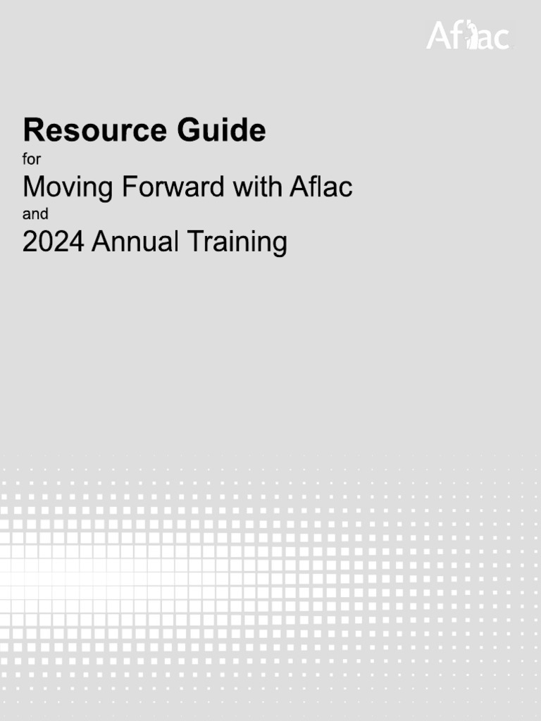 Resource Guide-2024 Annual Training | PDF