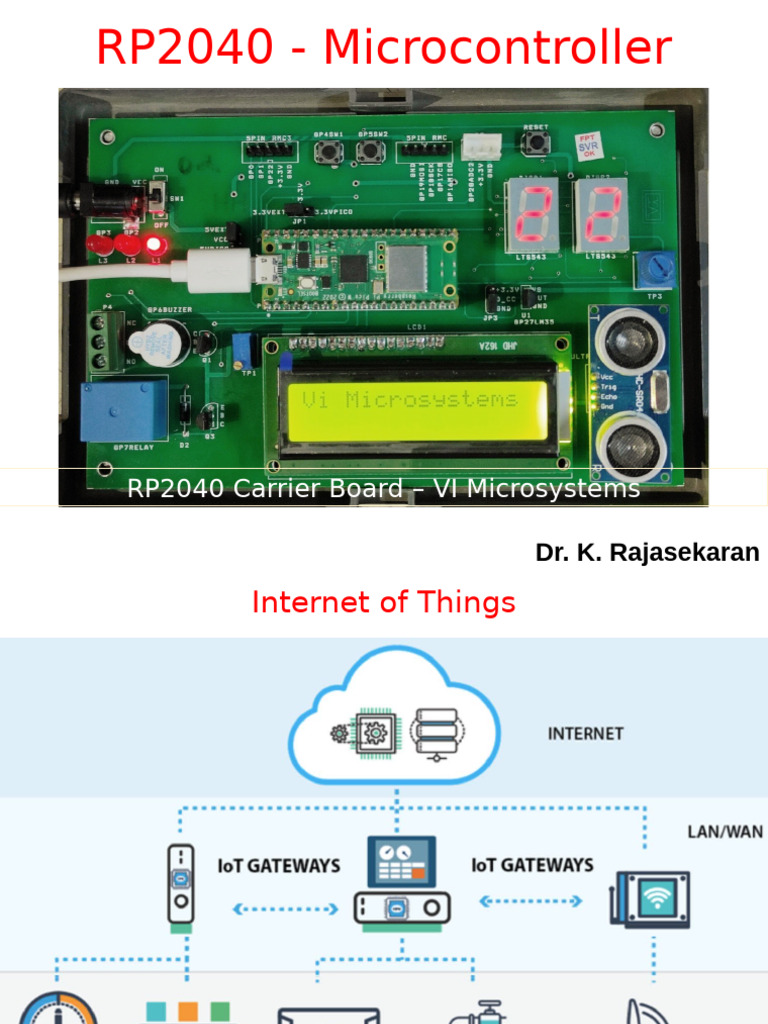 RP2040 Microcontroller VIT 9-9-24 | PDF