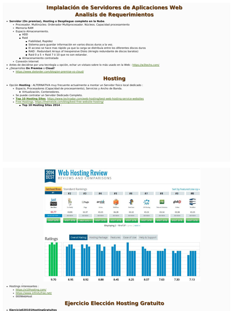 Ut02 01ImplantacionServidoresAppWeb | PDF