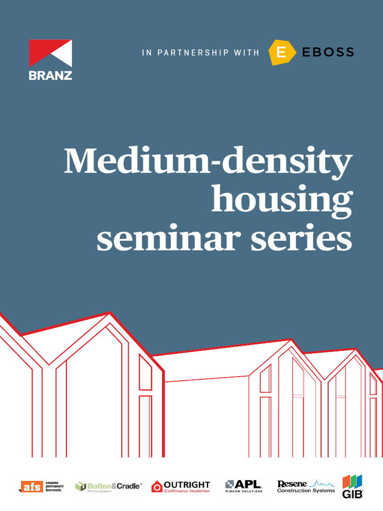 Medium-Density Housing Seminar Series | PDF