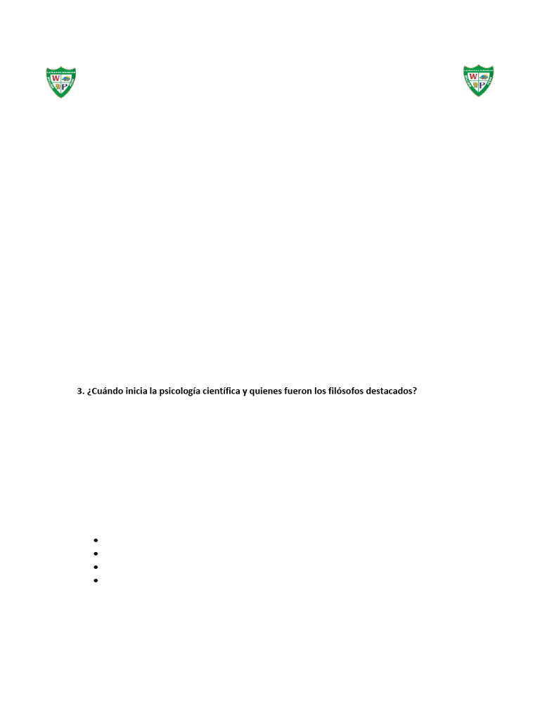 Guía de Discusión de PSICOLOGÍA | PDF