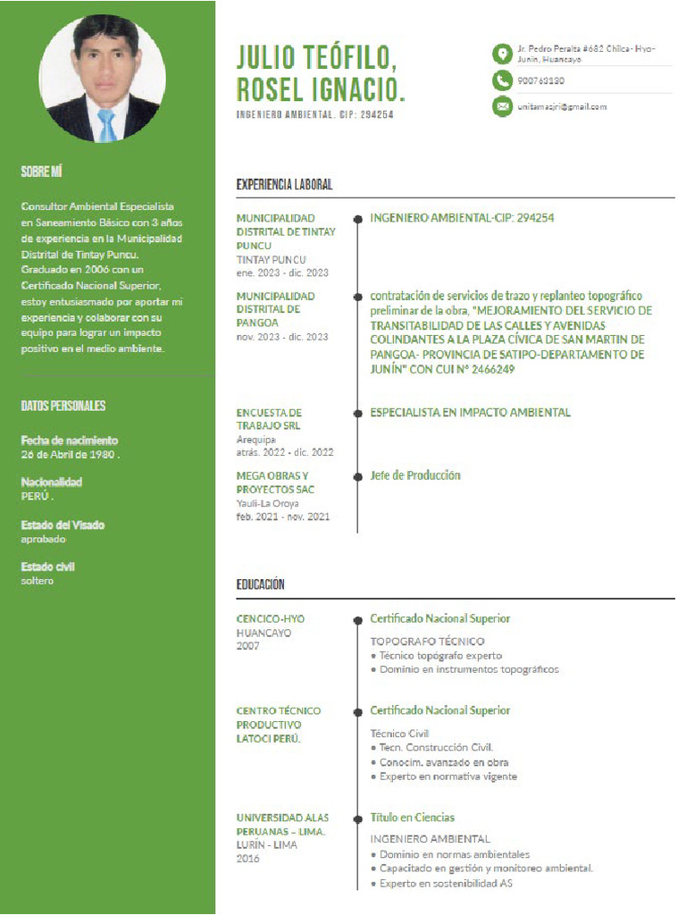 Carta de Presentacion-Jri-2024 | PDF