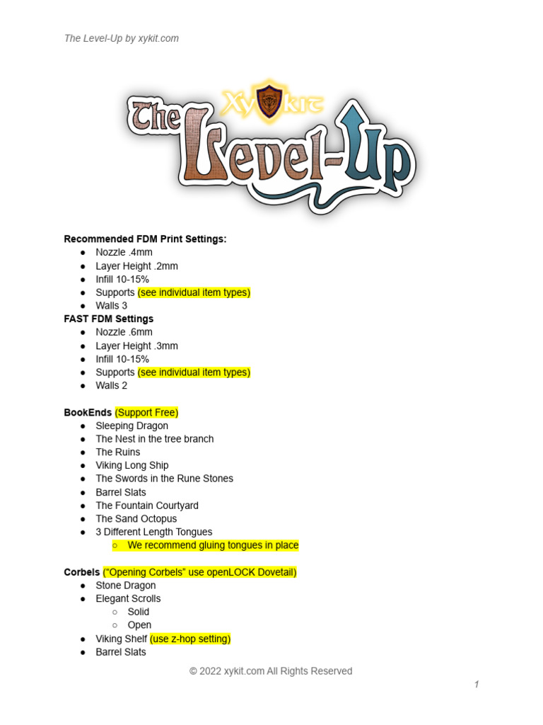 The Level-Up - PDF Guide | PDF