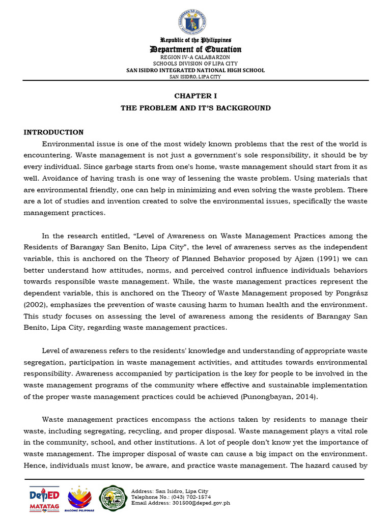 Chapter 1 Group 5 | PDF