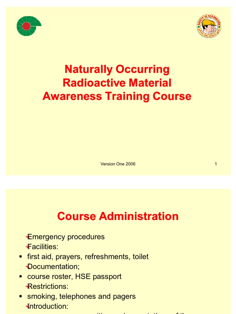 Norm Awareness Training on Radioactive Norms | PDF | Personal ...
