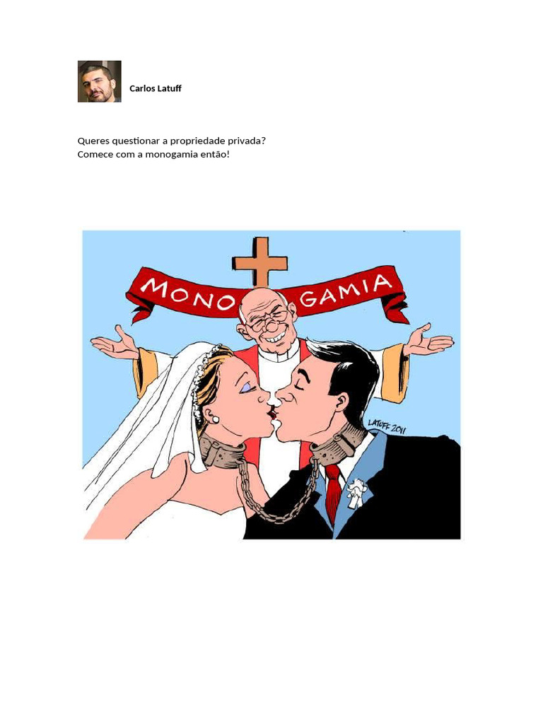 Carlos Latuff - Monogamia | PDF