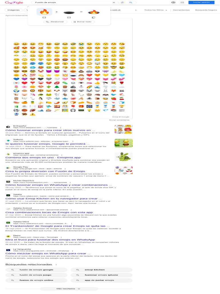 Fusión de Emojis - Buscar Con Google | PDF