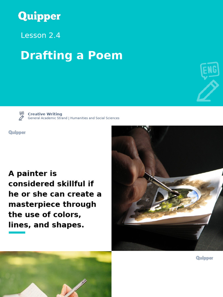 CRW11 12 Q1 0204M PS Drafting A Poem | PDF