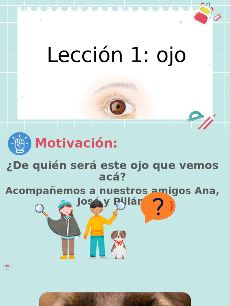 Lección 1 - Ojo | PDF