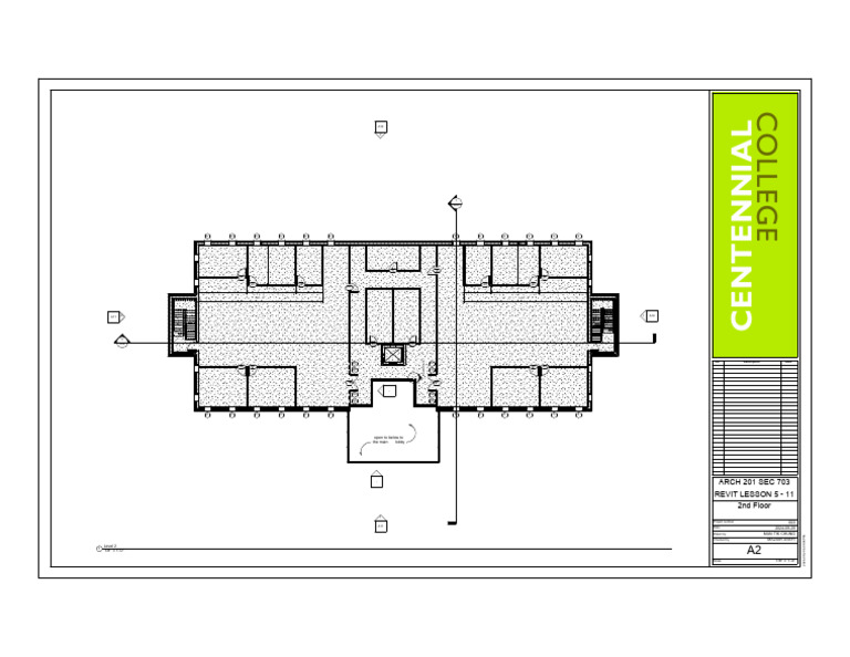 Revit Lesson 5 - 11 ARCH 201 SEC 703: Open To Below To The Main Lobby | PDF