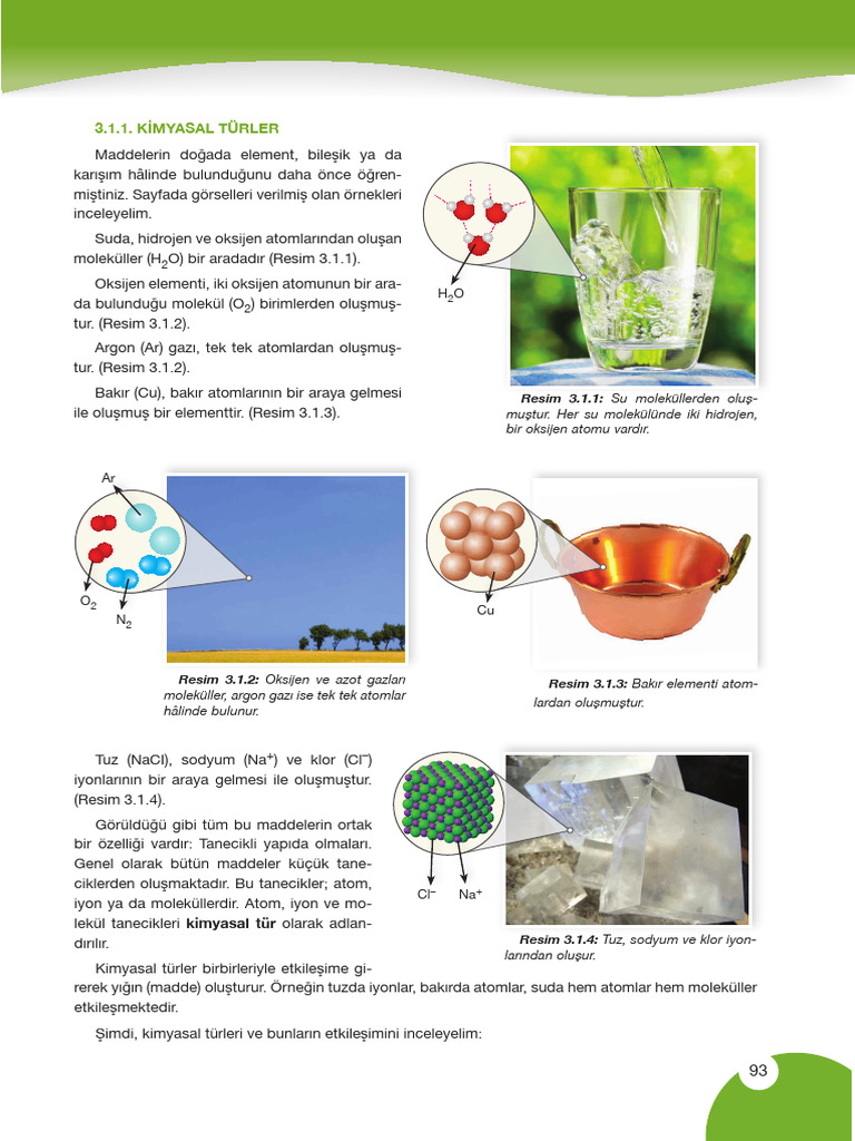 Kimya 3. Ünite | PDF