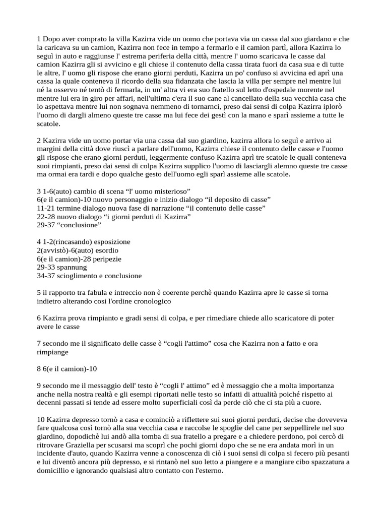 Verifica Di Italiano Libertino Alessandro | PDF