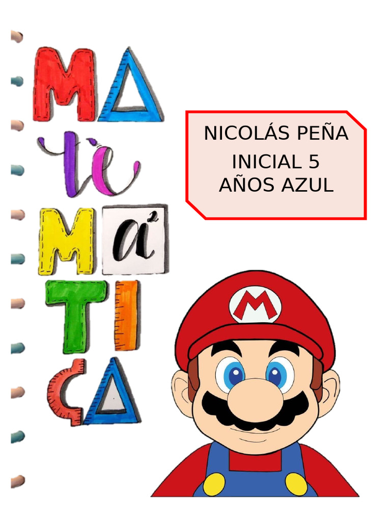 Caratula Matematica | PDF