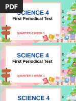 Science 4 Quarter 2 Week 1 | PDF