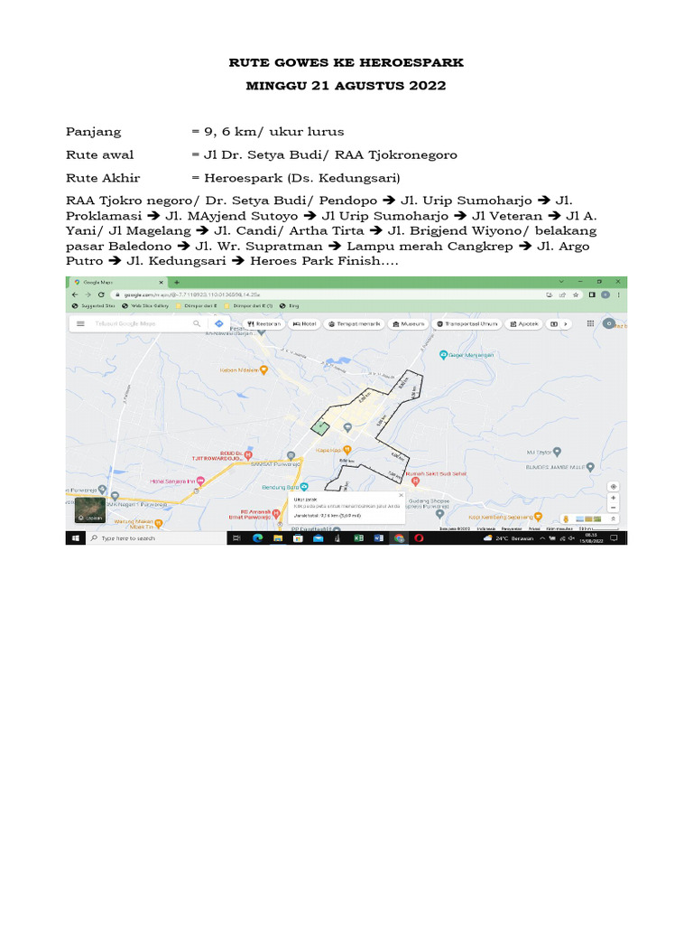 Rute Gowes Ke Heroespark | PDF