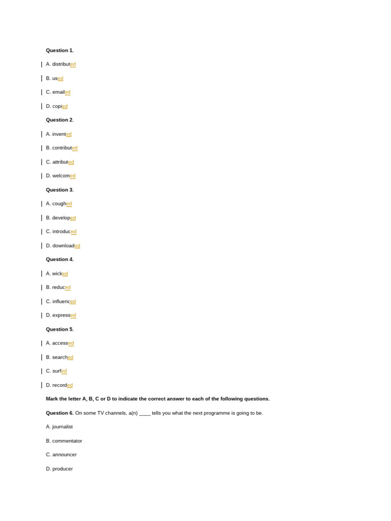 Question 1 | PDF