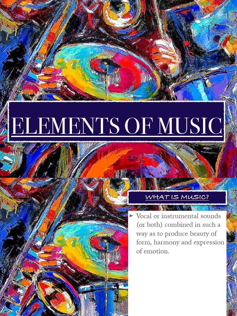 Elements of Music Notes | PDF