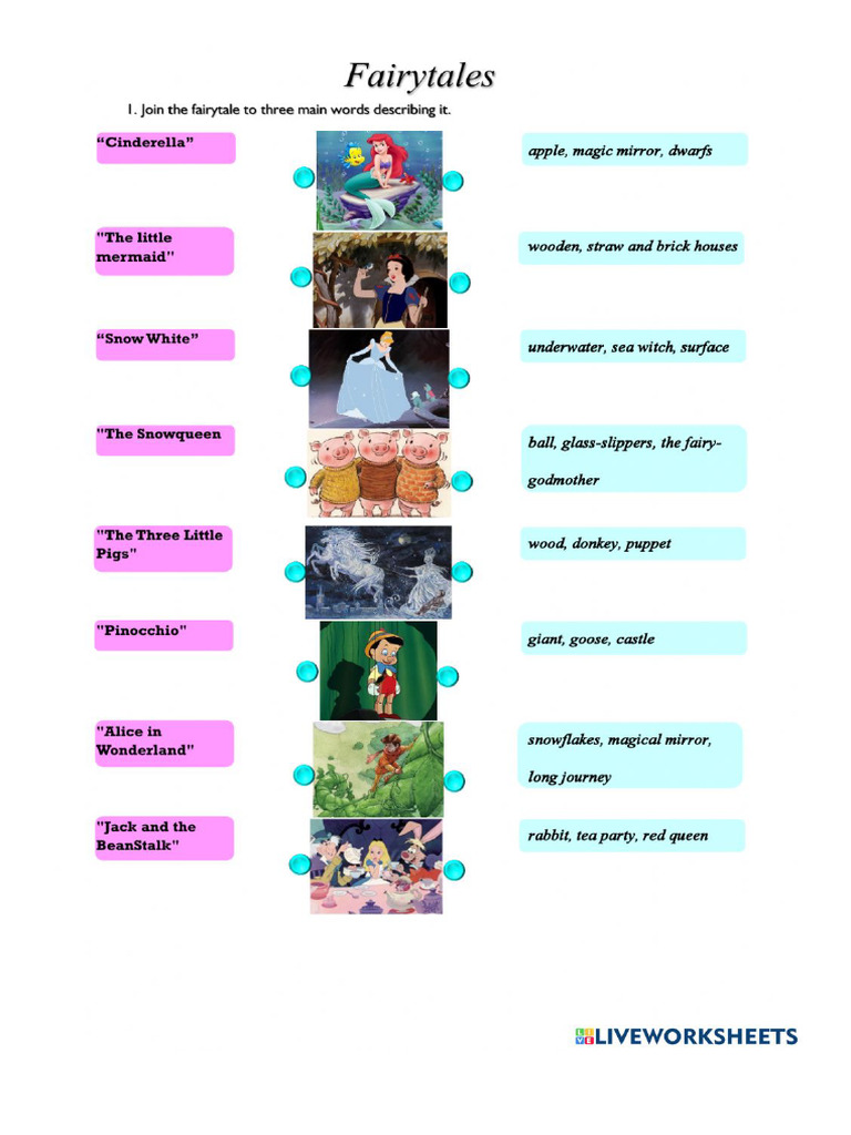 Exercise 1 Fairytale | PDF