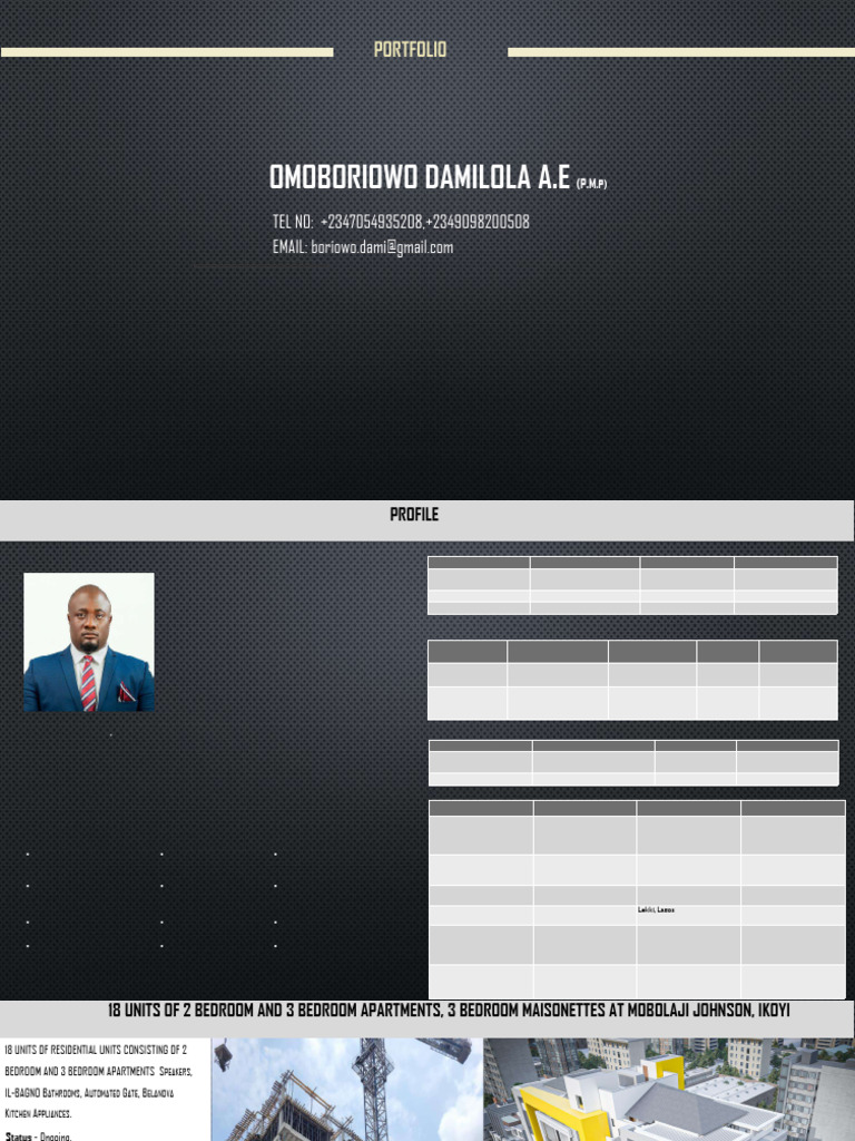 Omoboriowo Damilola's Portfolio 24-2 - Compressed | PDF