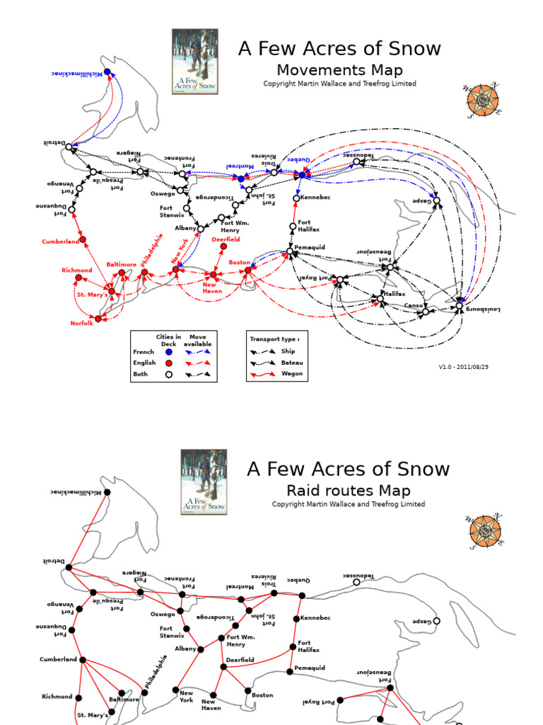 aFAoS Movements-Raids-Resources Maps V1.0 | PDF | New France ...