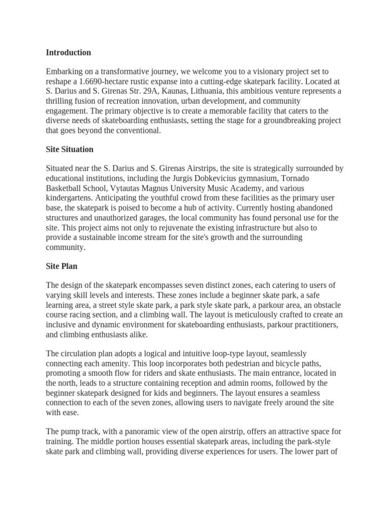 Explanatory Note & Calculations | PDF