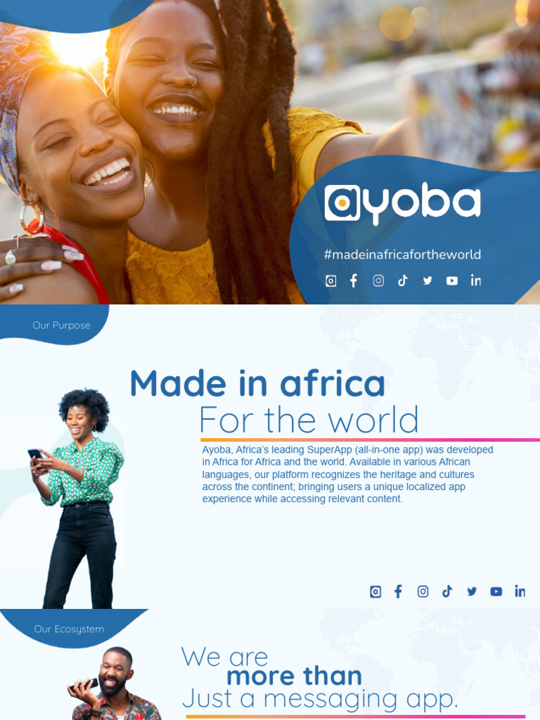 Ayoba Partner Brochure | PDF