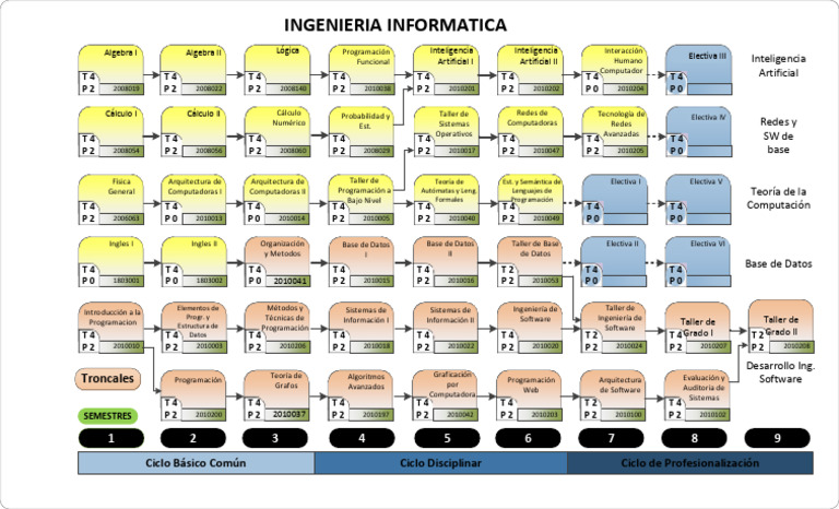 Malla Curricular Informatica | PDF