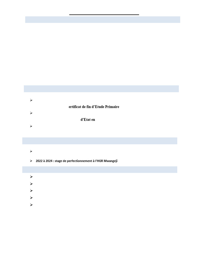 Copie de CV PATRICE KABEYA | PDF