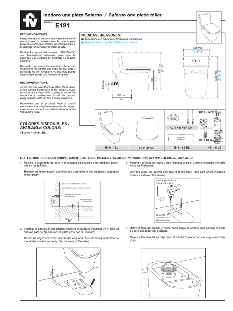 E191 Instalacion-1 | PDF