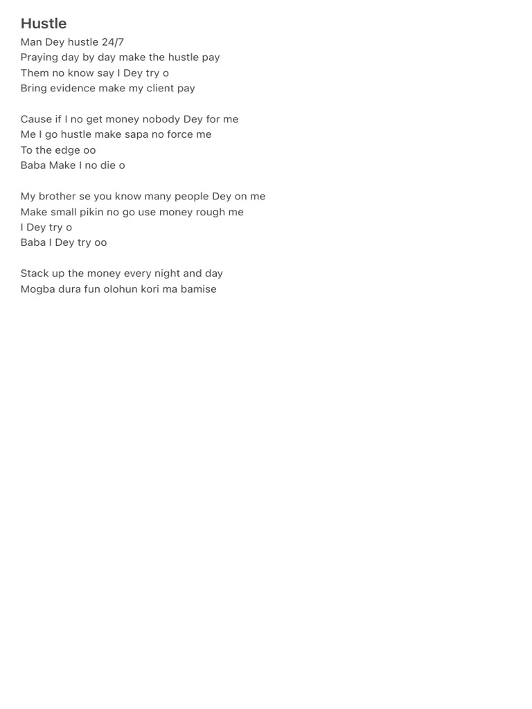 Hustle | PDF
