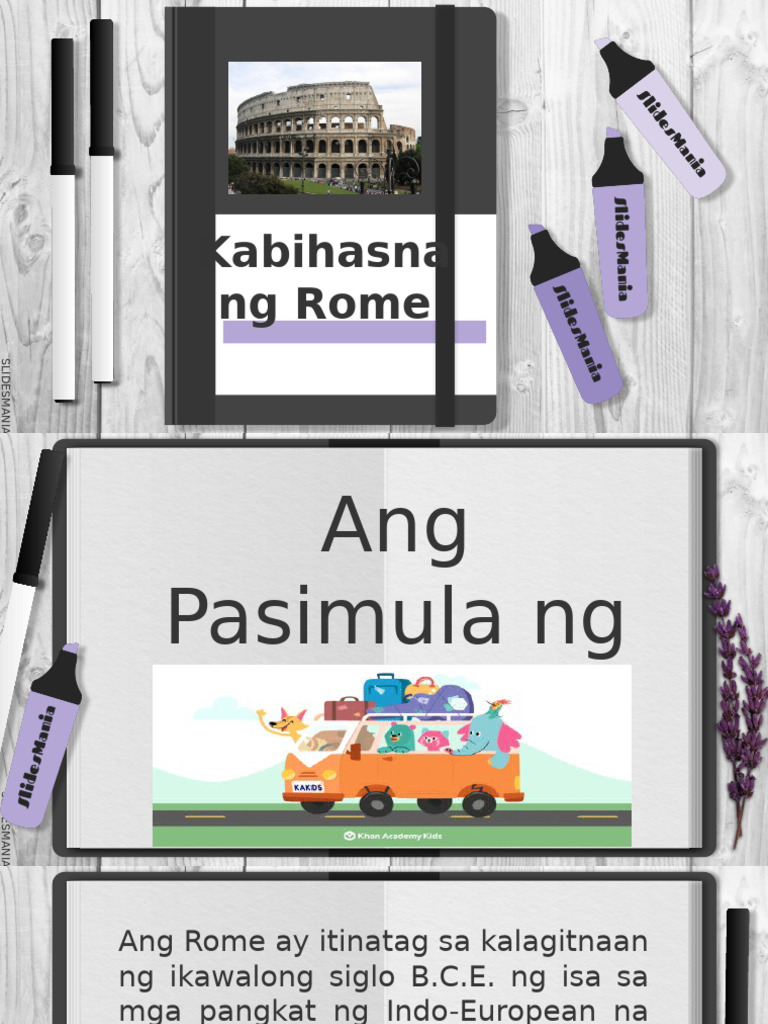 AP8 Q2 Kabihasnang Rome Jera | PDF