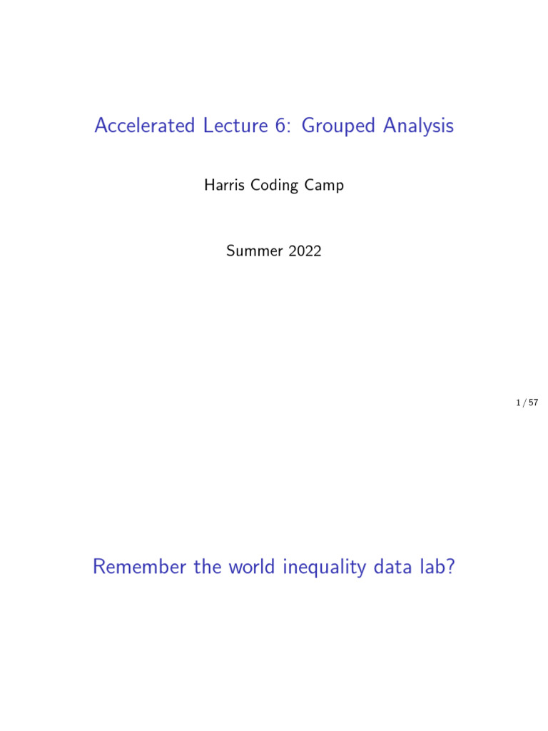 Accelerated Coding Lec6 | PDF