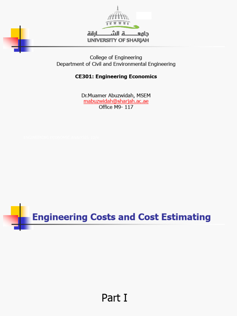 2 - Engineering Costs and Cost Estimating | PDF