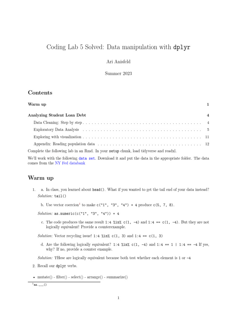 Accelerated Lab 5 Solved | PDF
