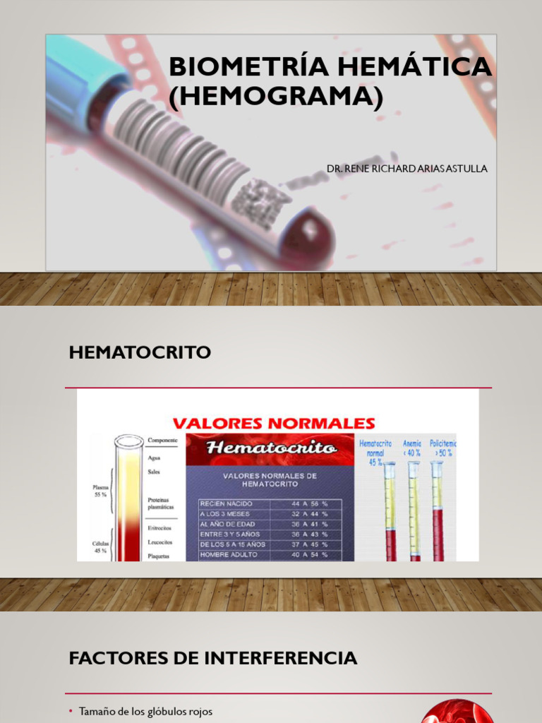 Biometría Hemática (Hemograma) | PDF